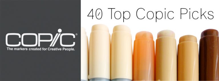Top 40 Copic Markers