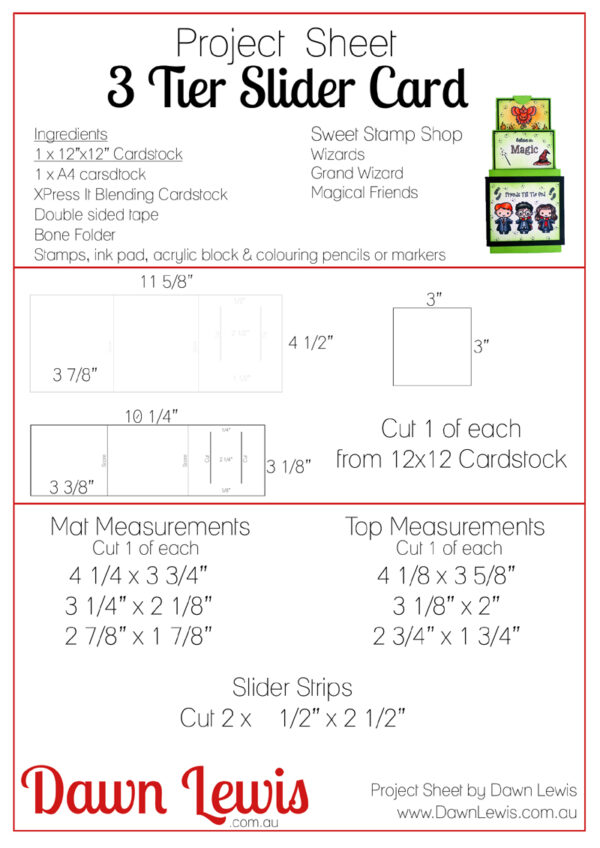 Day 1 - 7 Ways in 7 Days 12x12 cardstock - 3 tier slide out interactive ...