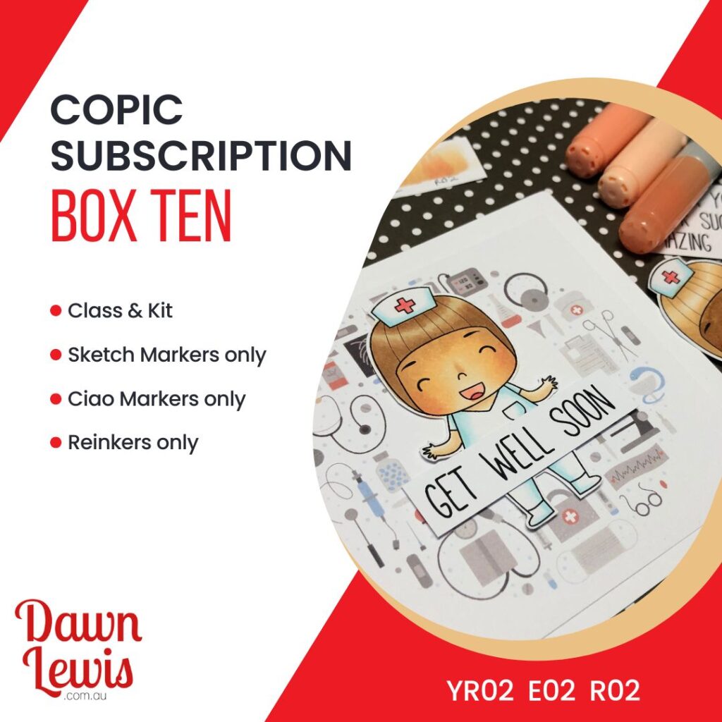 Copic Subscription Box #10 - Y02, E02, R02