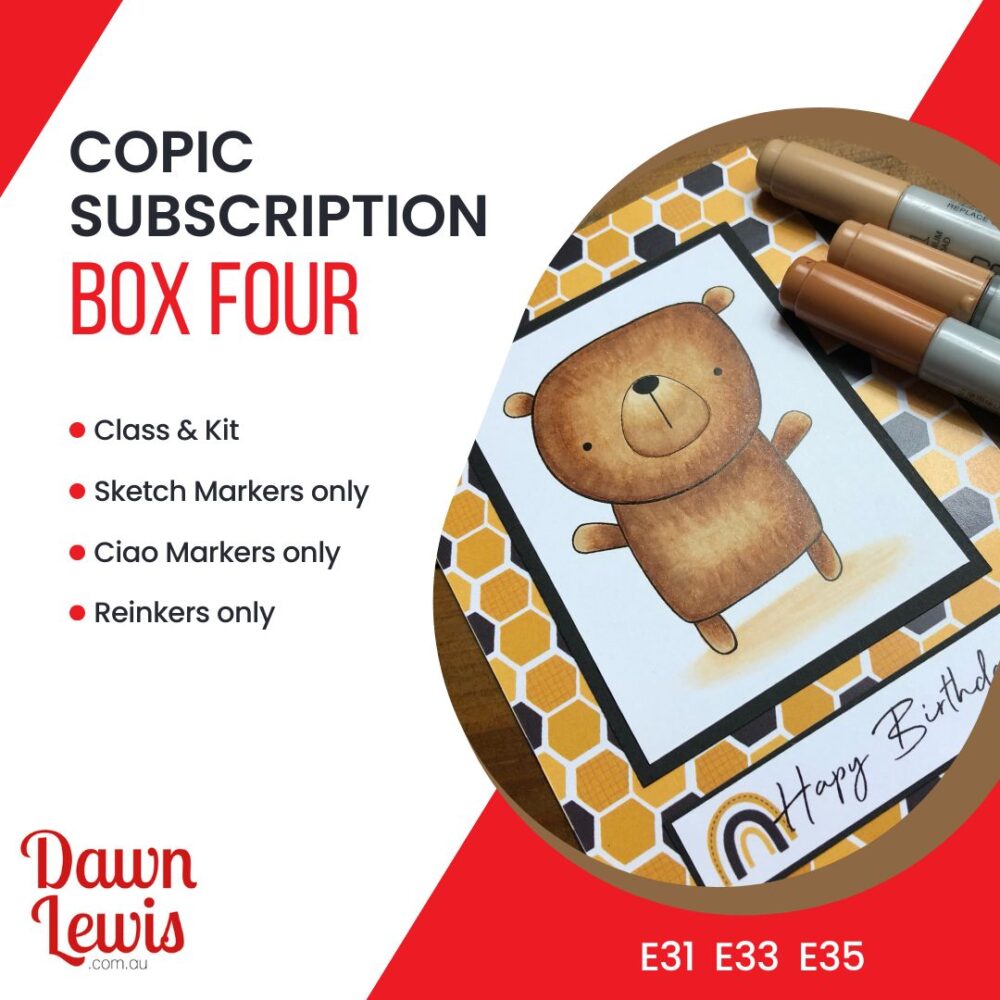 Copic Subscription Box #4 - E31, E33, E35