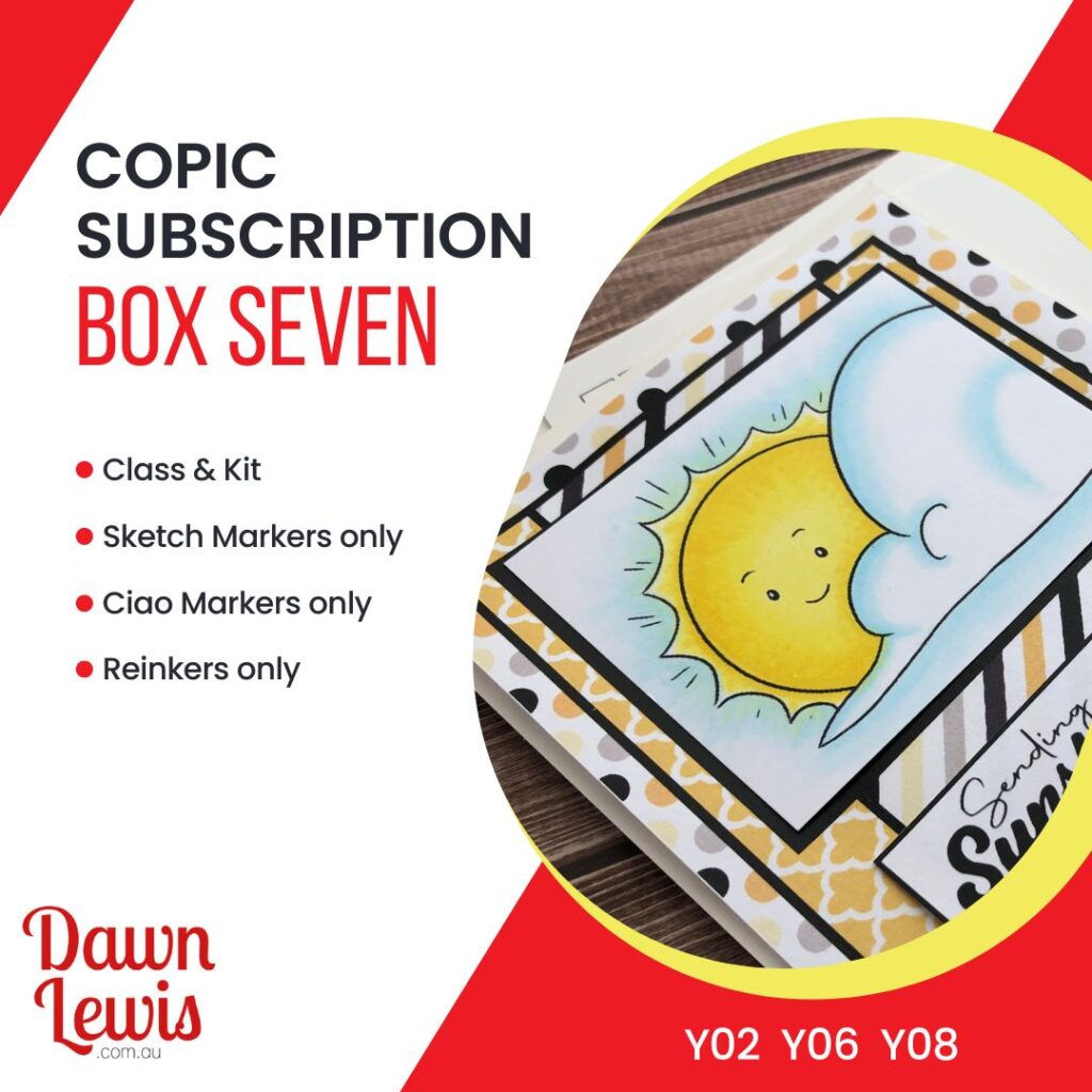 Copic Subscription Box #7 - Y02, Y06, Y08